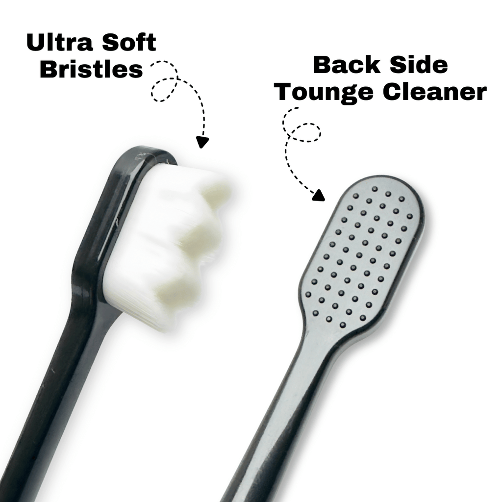 Nano Toothbrush + Toungue Cleaner - T Glow